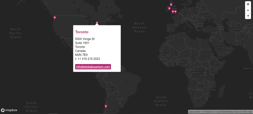 Global Quantum Locations – GEOCADDDER